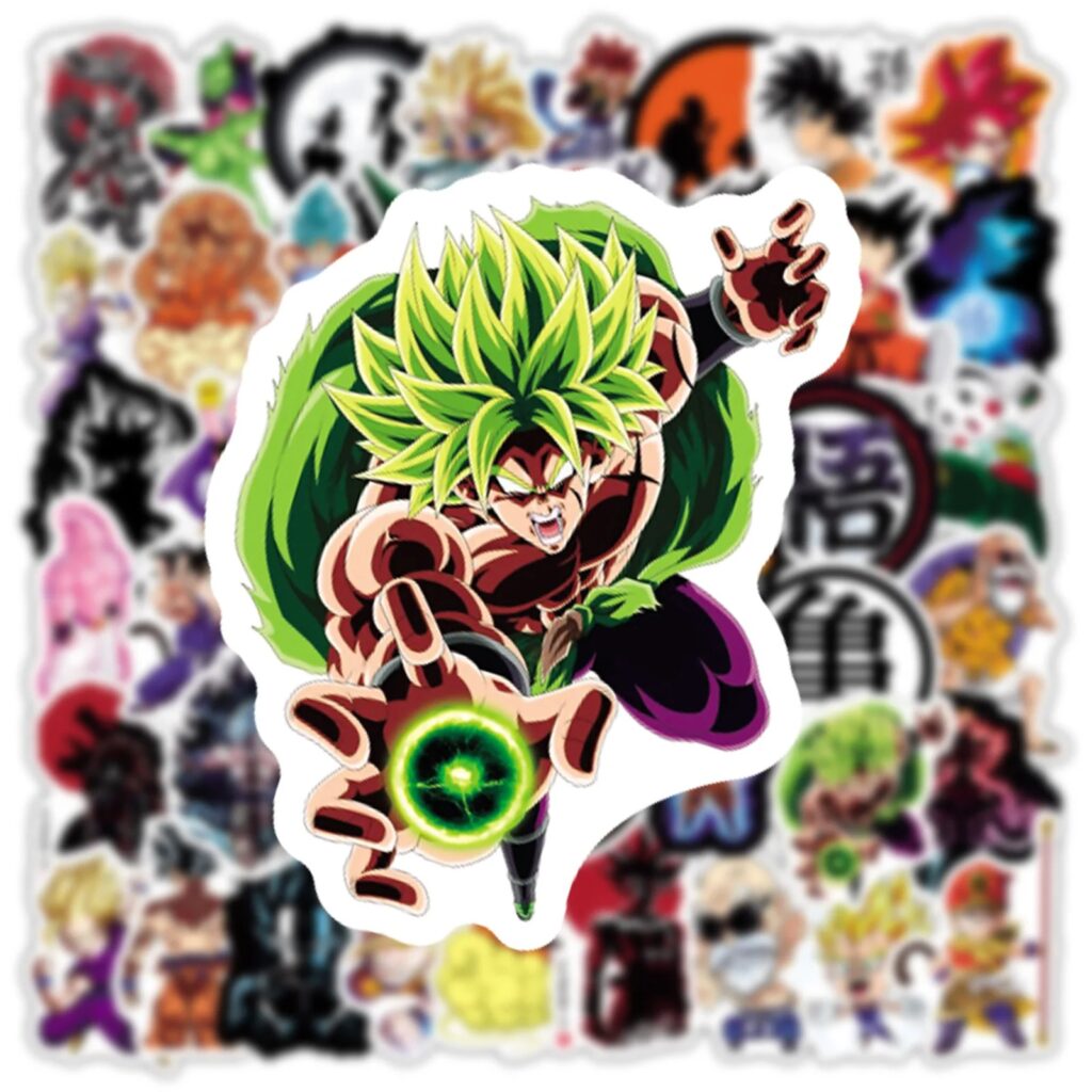 Lot de 100 Stickers Dragon Ball Z • Boutique Dragon Ball
