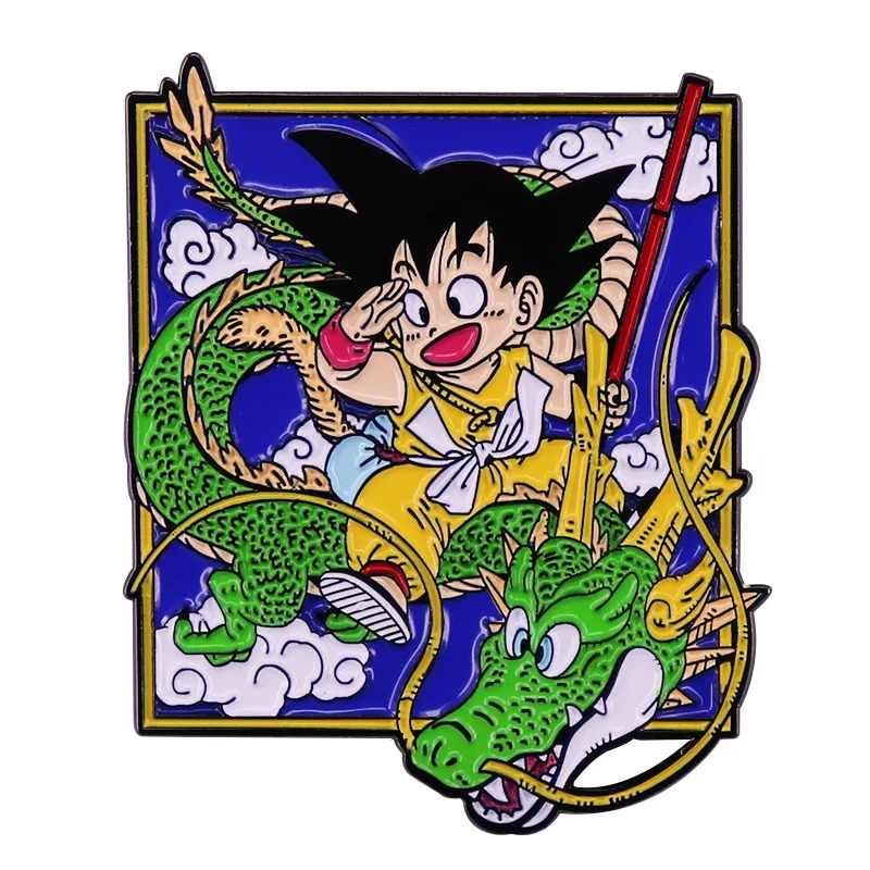 Pin's DBZ Goku et Shenron • Boutique Dragon Ball