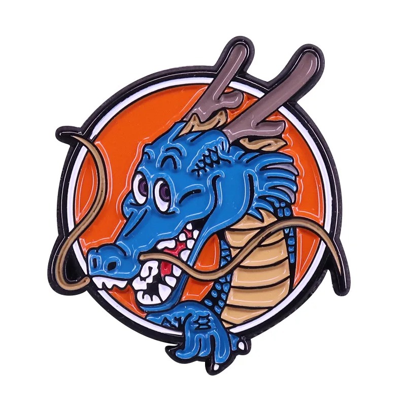 Pin's DBZ Shenron Bleu • Boutique Dragon Ball