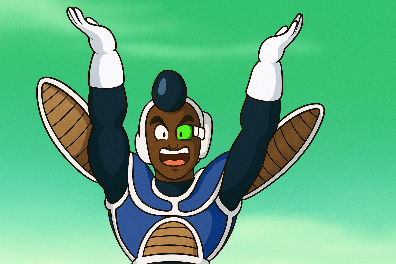 Captain Strong — Biographie • Boutique Dragon Ball